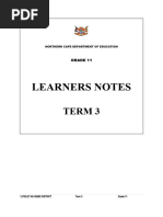 Grade 11 Life Sciences Revision Material Term 3 and 4 - 2023 | PDF ...