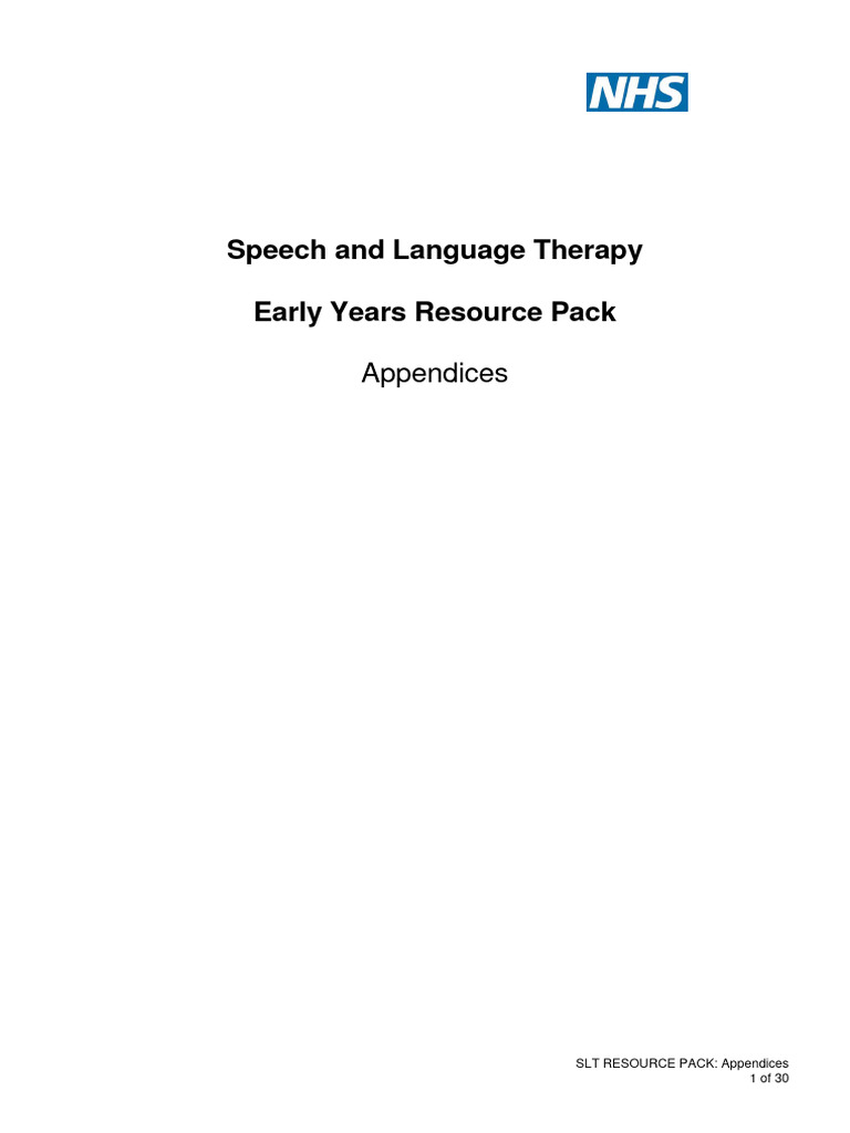 Resource Pack Appendicies Dec 15 - Revised Final CFHS SR Jan 19 | PDF