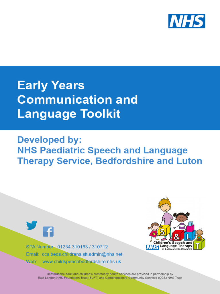Pre School Screen Leaflet SLT Beds March 2022 | PDF