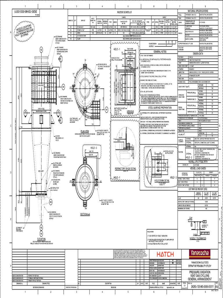 Cyclone - 26280-120-M0-0000-00011 Vent Gas Cyclone GA | PDF