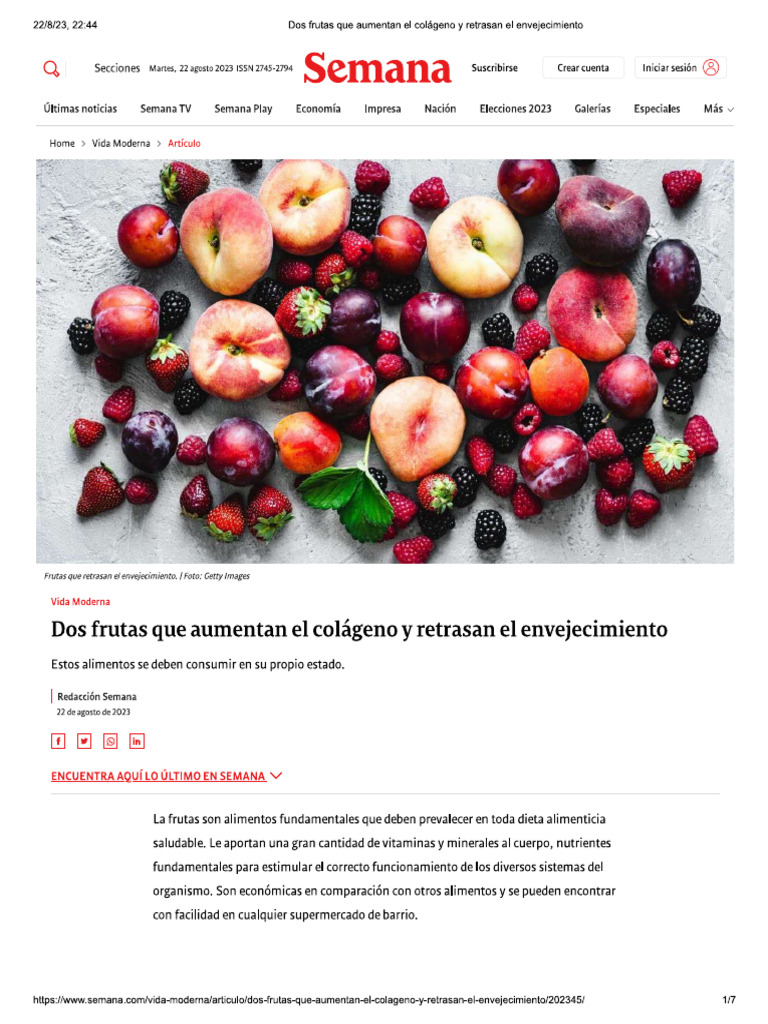 2 Fruta Ricas | PDF
