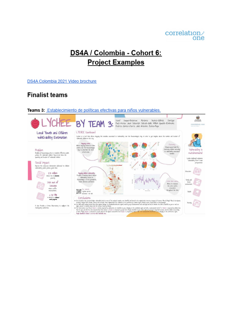 6.4 Project Examples - DS4A - Colombia - Cohort 6 | PDF