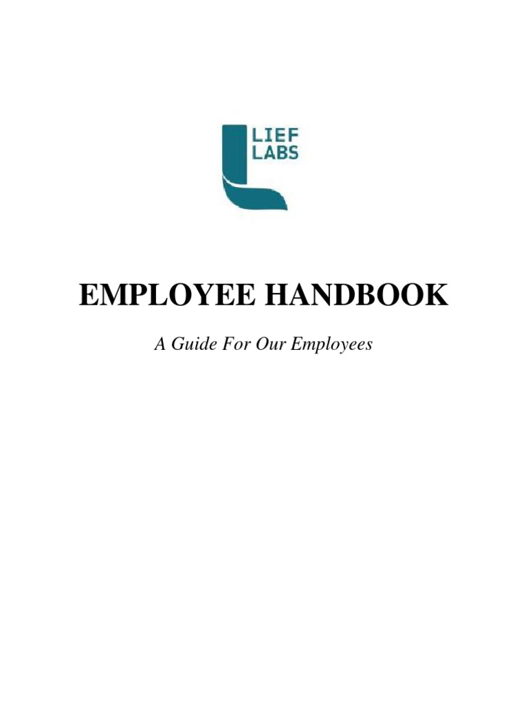 Employee Handbook Revised April 2020 | PDF | Business | Finance & Money ...