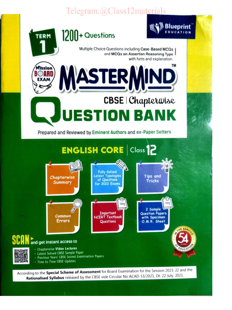 Mastermind 2022 Book English MCQs Chapterwise | PDF