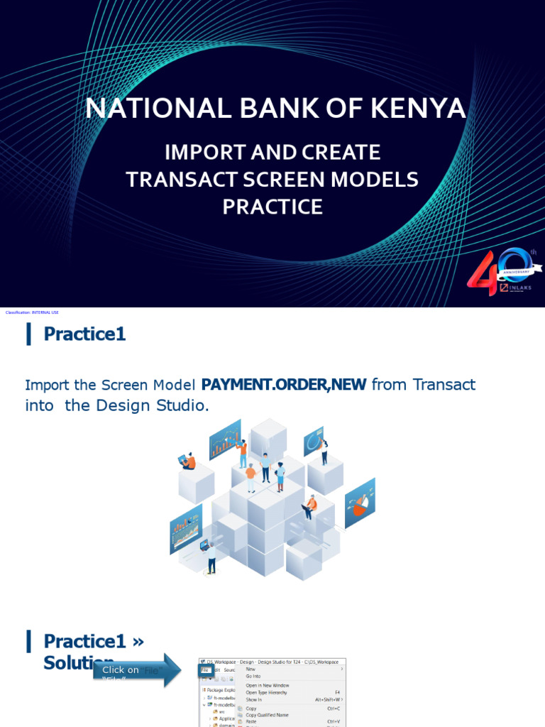 Practice 2 Import and Create Transact Screen Models | PDF Practice 2 Import and Create Transact Screen Models | PDF