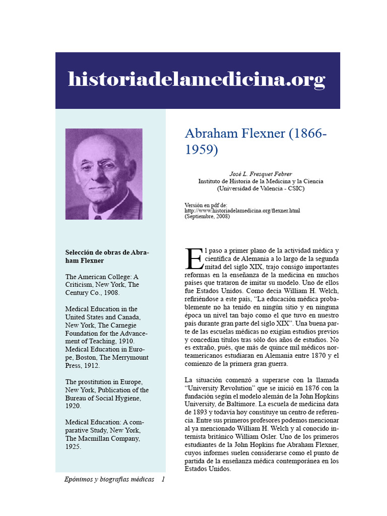Flexner | PDF