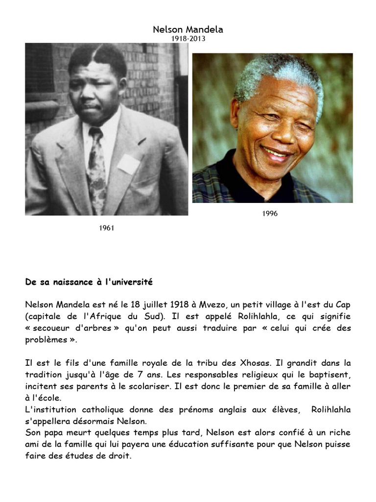 Nelson Mandela | PDF