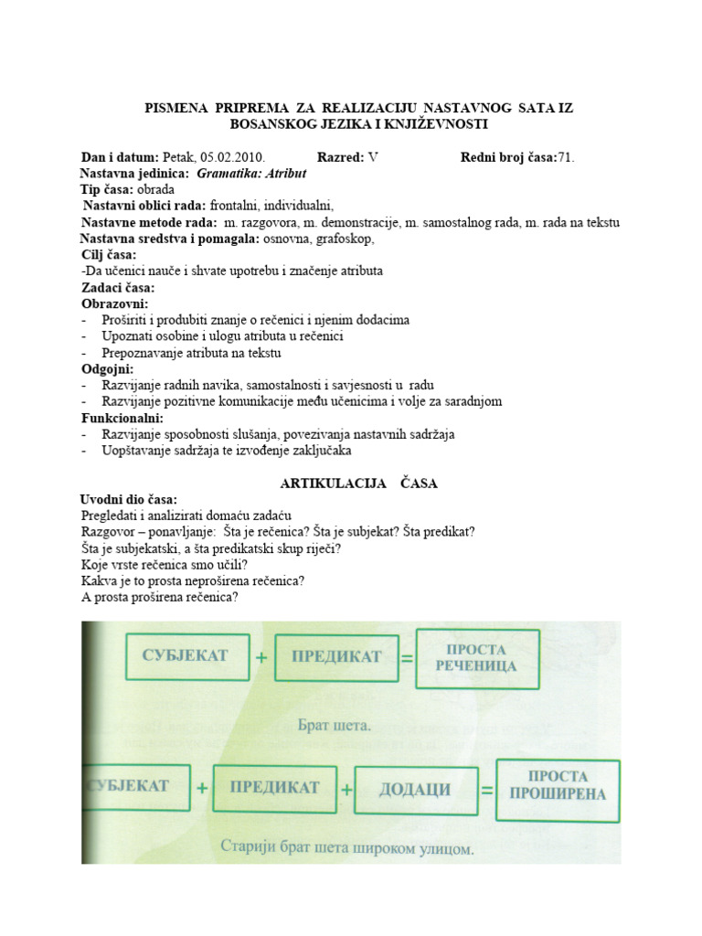 Gramatika Atribut | PDF
