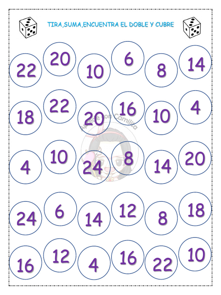 Tira, Encuentra, Suma y Cubre | PDF