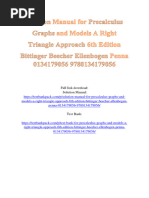 Precalculus 7th Edition Solution Manual | PDF | Function (Mathematics ...