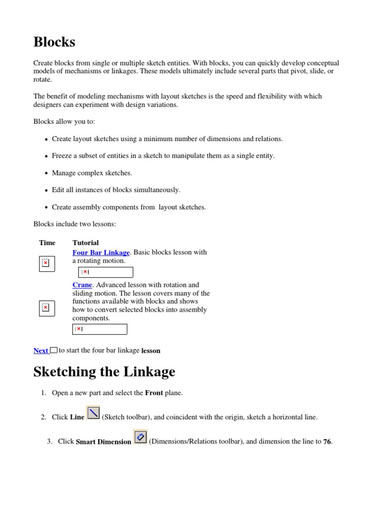 Blocks To Assembly | PDF | Dialog Box | Piston