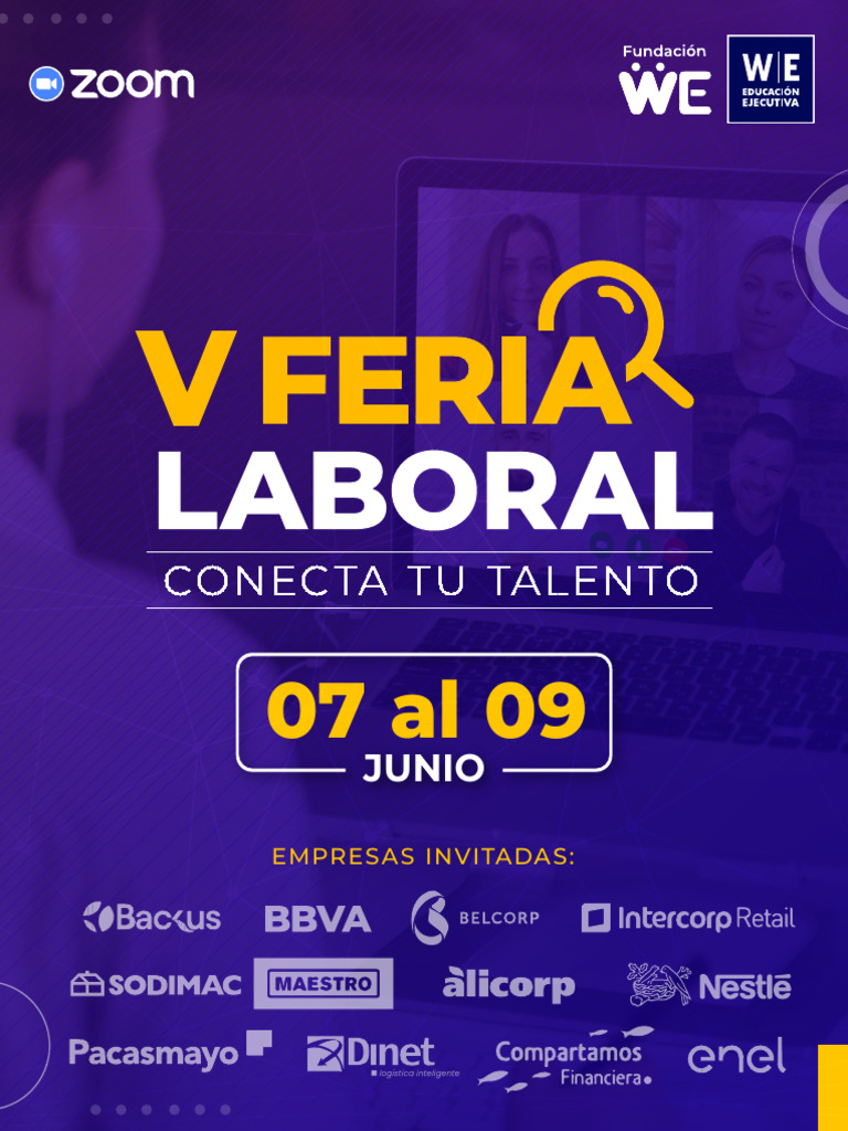 Brochure V Feria Laboral | PDF | Crecimiento personal y profesional | Negocios