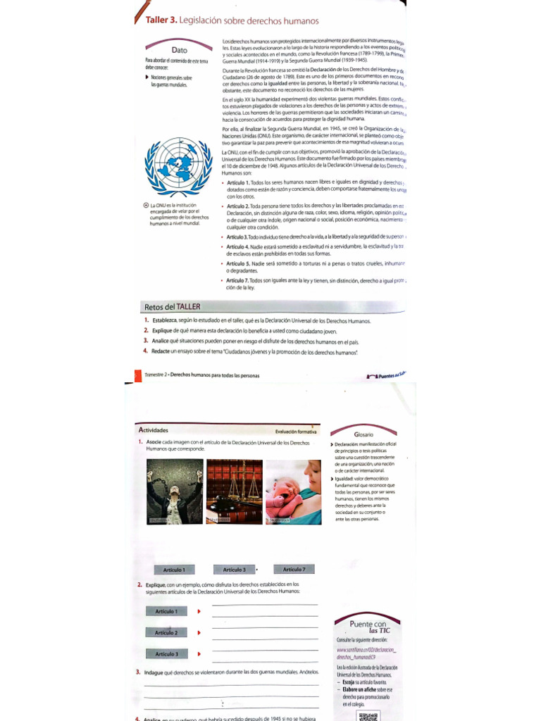 Taller 3-4 de Noveno | PDF