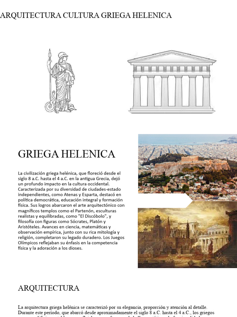 Cultura Griega Helénica | PDF