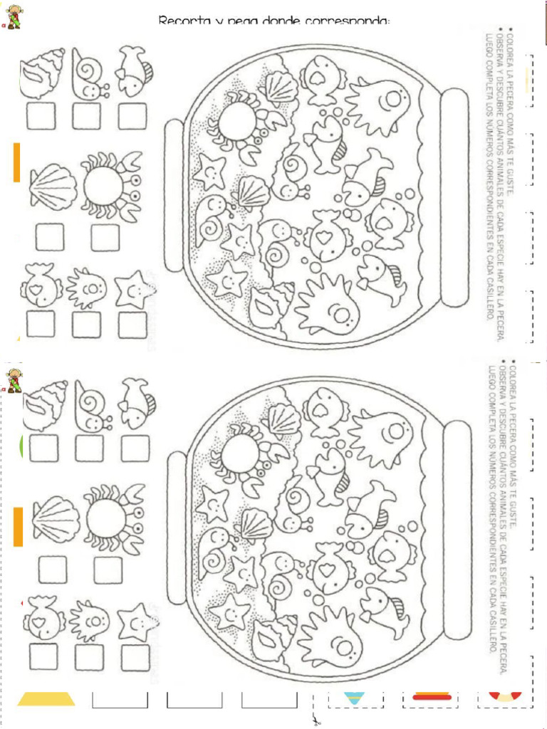 Actividades Números 1 Al 100 | PDF