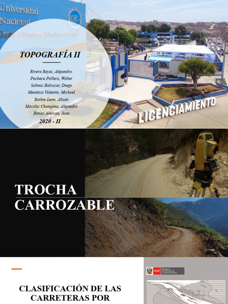 TROCHA CARROZABLE - Exposición | PDF