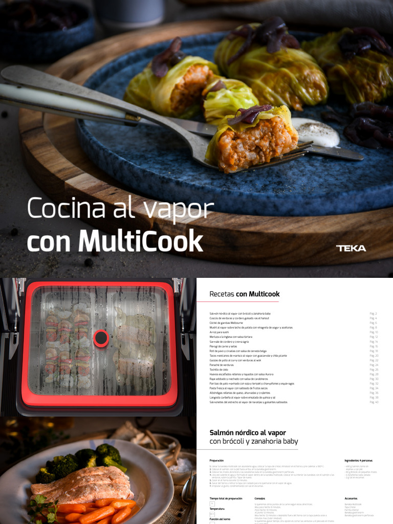 Recetas Multicook ES | PDF