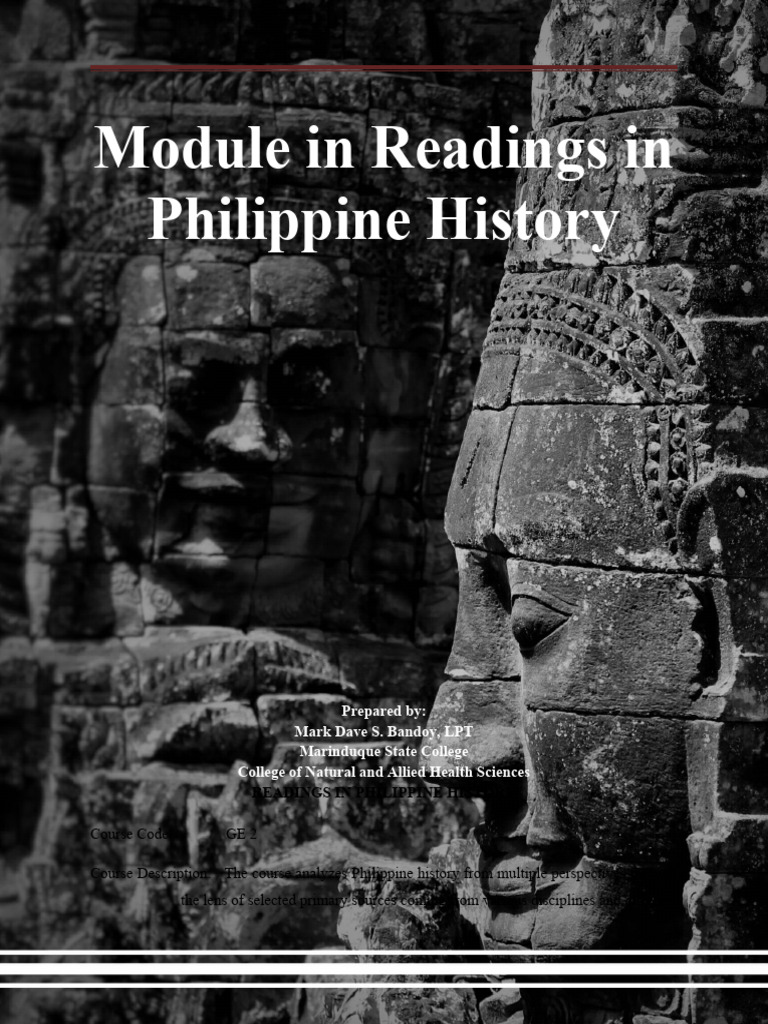 Module 2.1 in RPH Lecture (Dave) | PDF | History