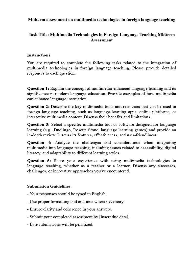 Multimedia in Language Teaching Assessment | PDF | Career & Growth