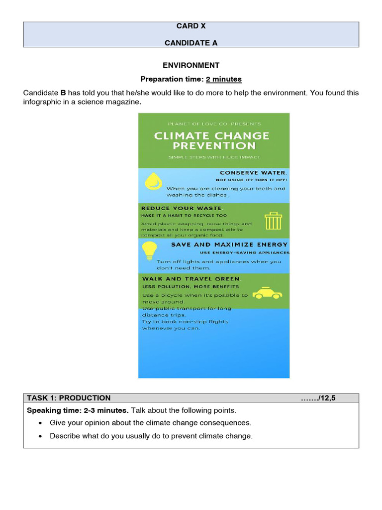 Task 1. Environment | PDF