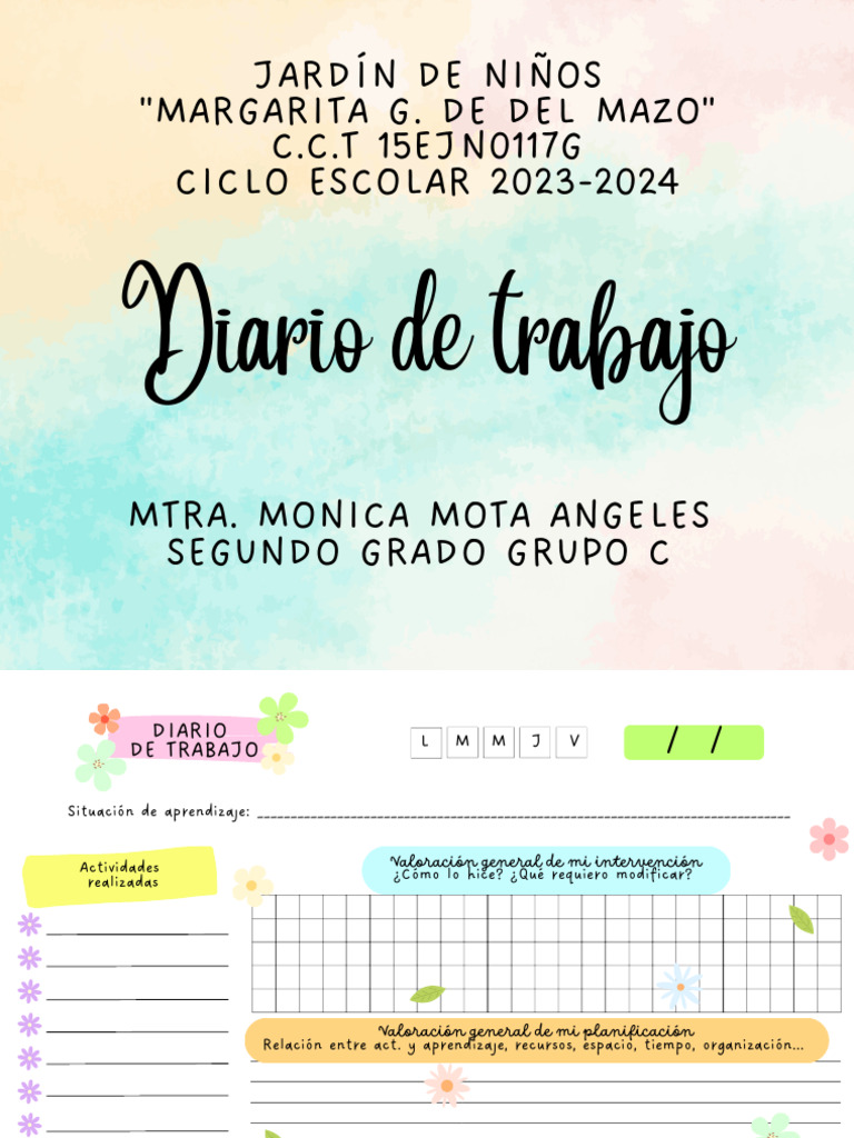 Diario de Trabajo | PDF | Crecimiento personal y profesional | Salud y ...