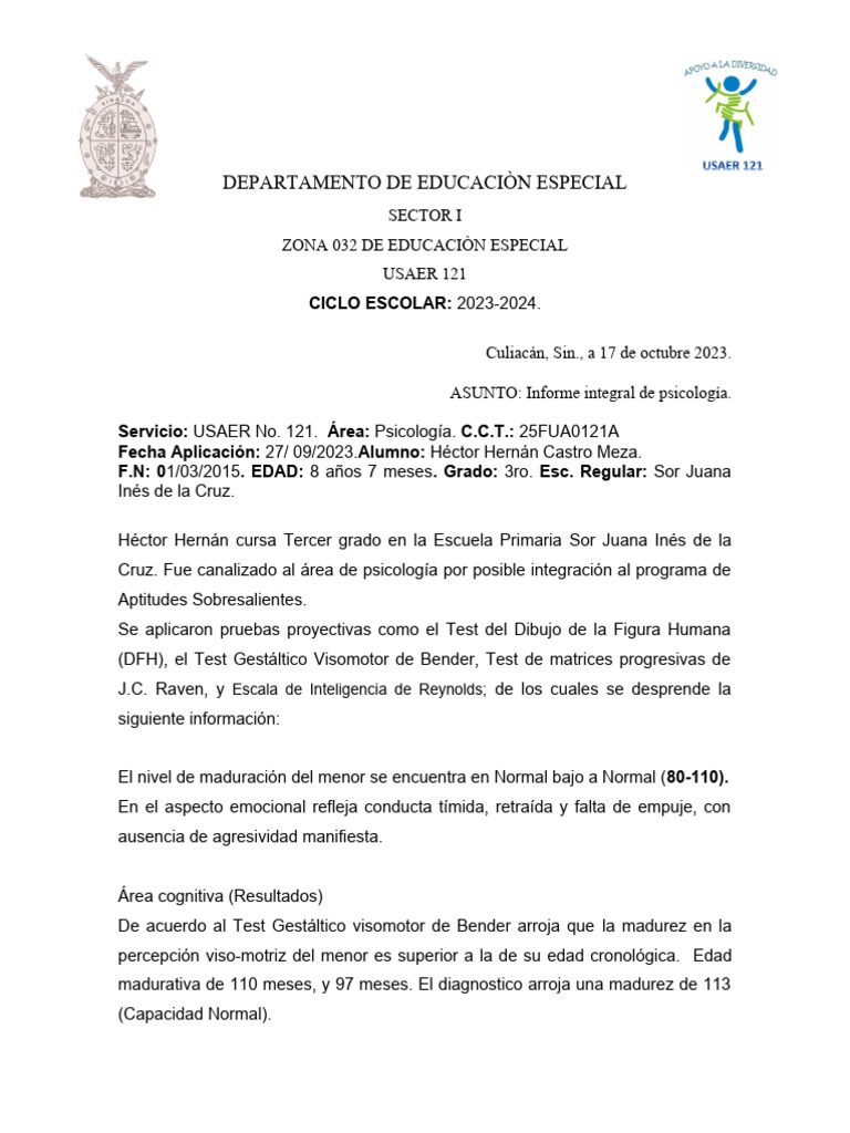 Resultados Hector Hernan | PDF