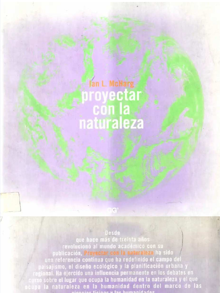 PDF Proyectar Con La Naturaleza Ian L Mcharg Compress | PDF