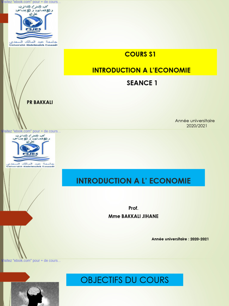 Cours Introduc.1 | PDF