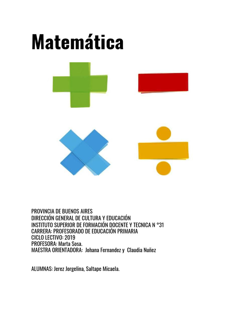 Planificación 2do MAtematica | PDF | Evaluación | Plan de estudios