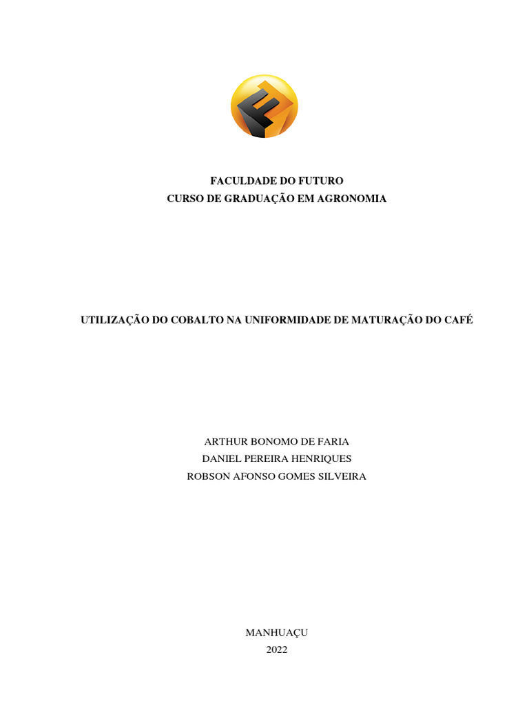 TCC Cafe - Finalizado | PDF