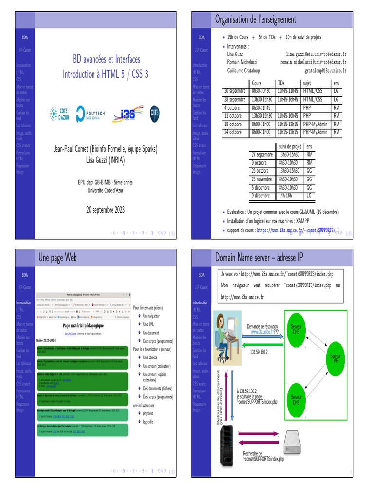 Slides HTML Css 4p4 | PDF