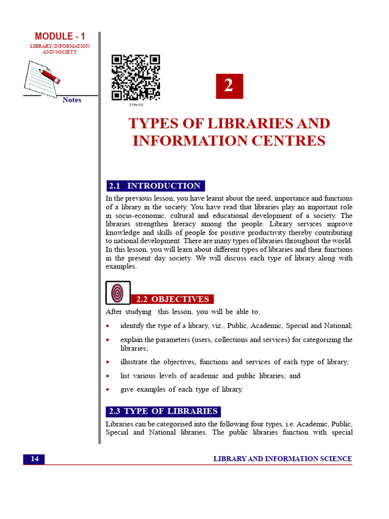Types of Libraries and Their Functions | PDF | Libraries | Schools