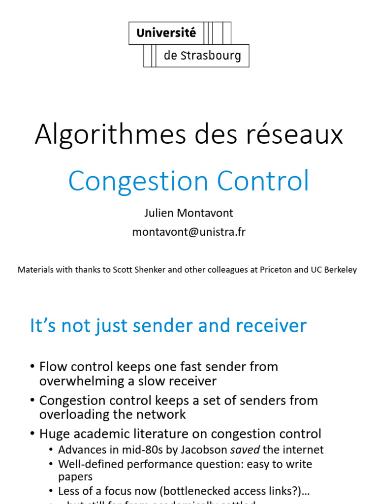 4 Congestion Control Pdf