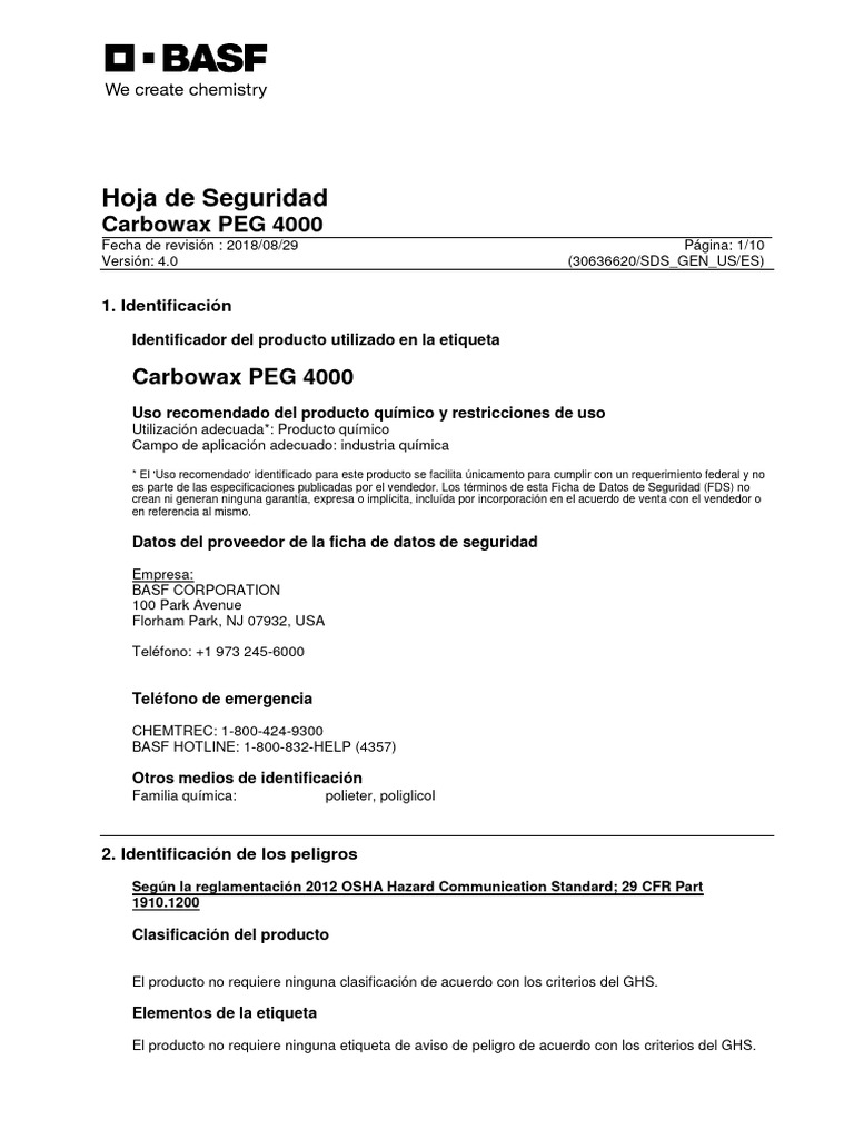 Carbowax+PEG+4000 | PDF