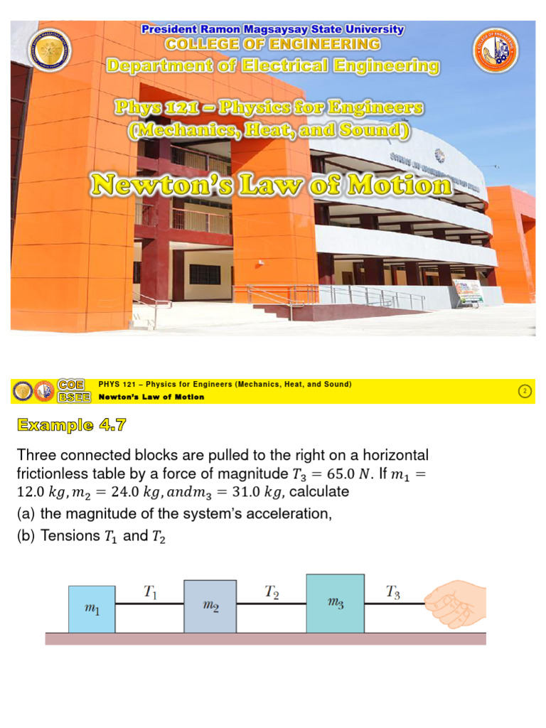 Newton's Law of Motion Part 2 | PDF