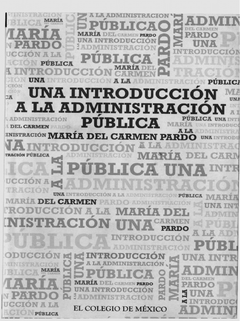 Las Tribulaciones Entre Lo Público y Lo Privado (Pardo, 2016) . | PDF