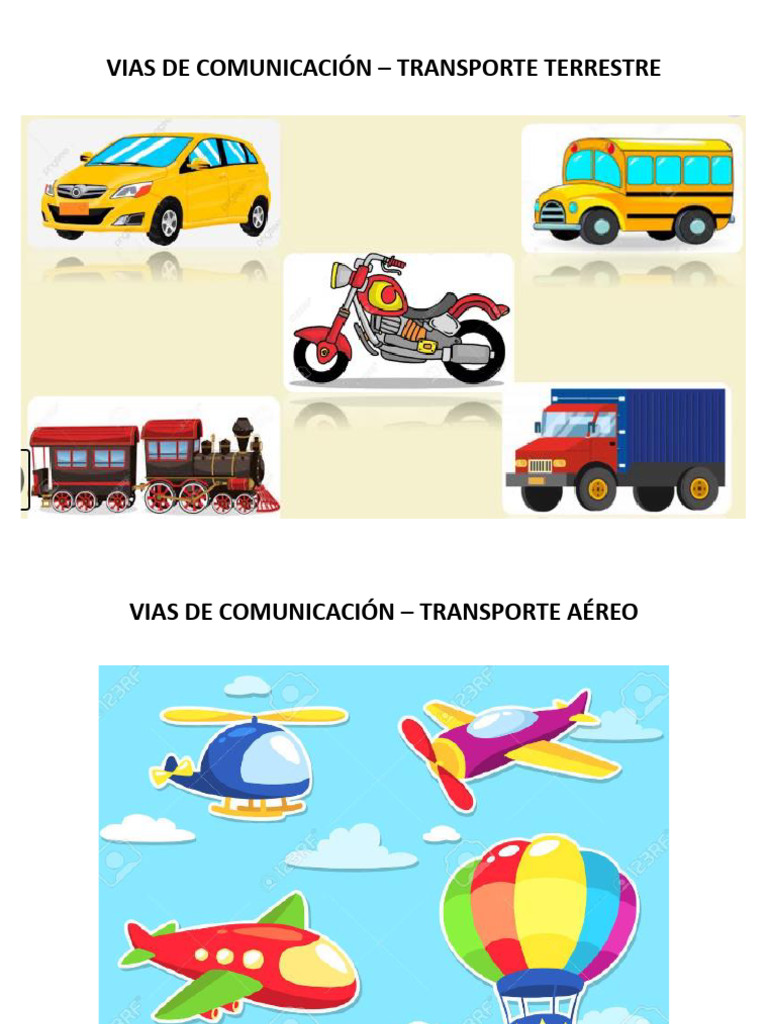 VIAS DE COMUNICACIÓN | PDF