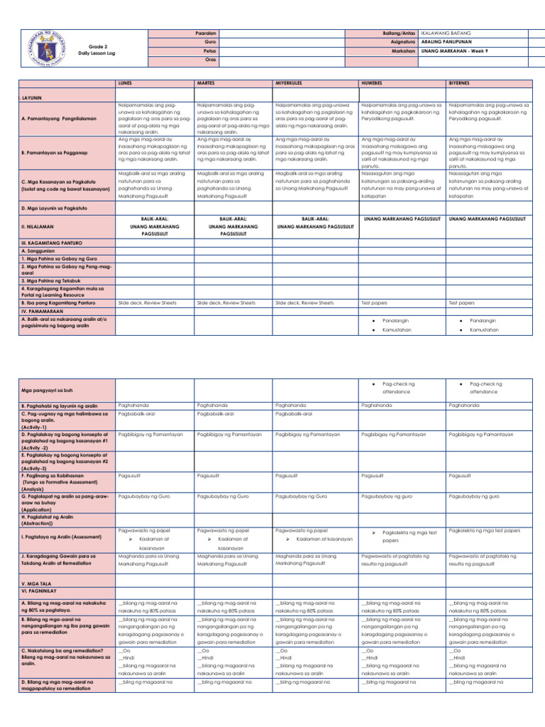 Week9 DLL Ap 2 | PDF