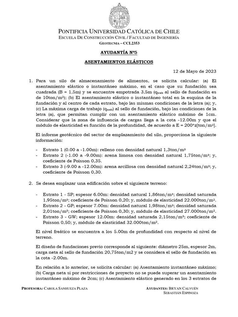 05 Asentamientos Elásticos Pdf