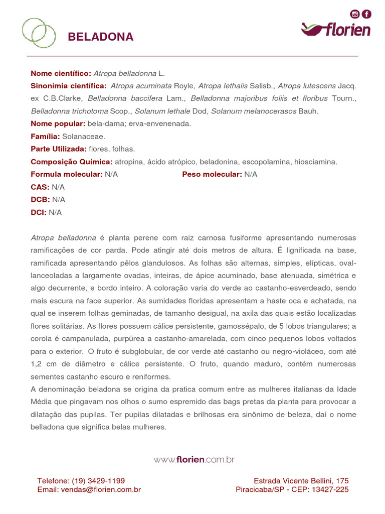 Beladona | PDF
