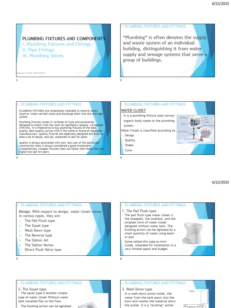 3 Plumbing Fixtures and Fittings | PDF