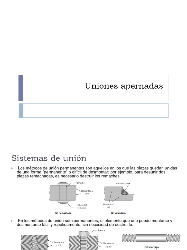 04 Uniones Apernadas | PDF