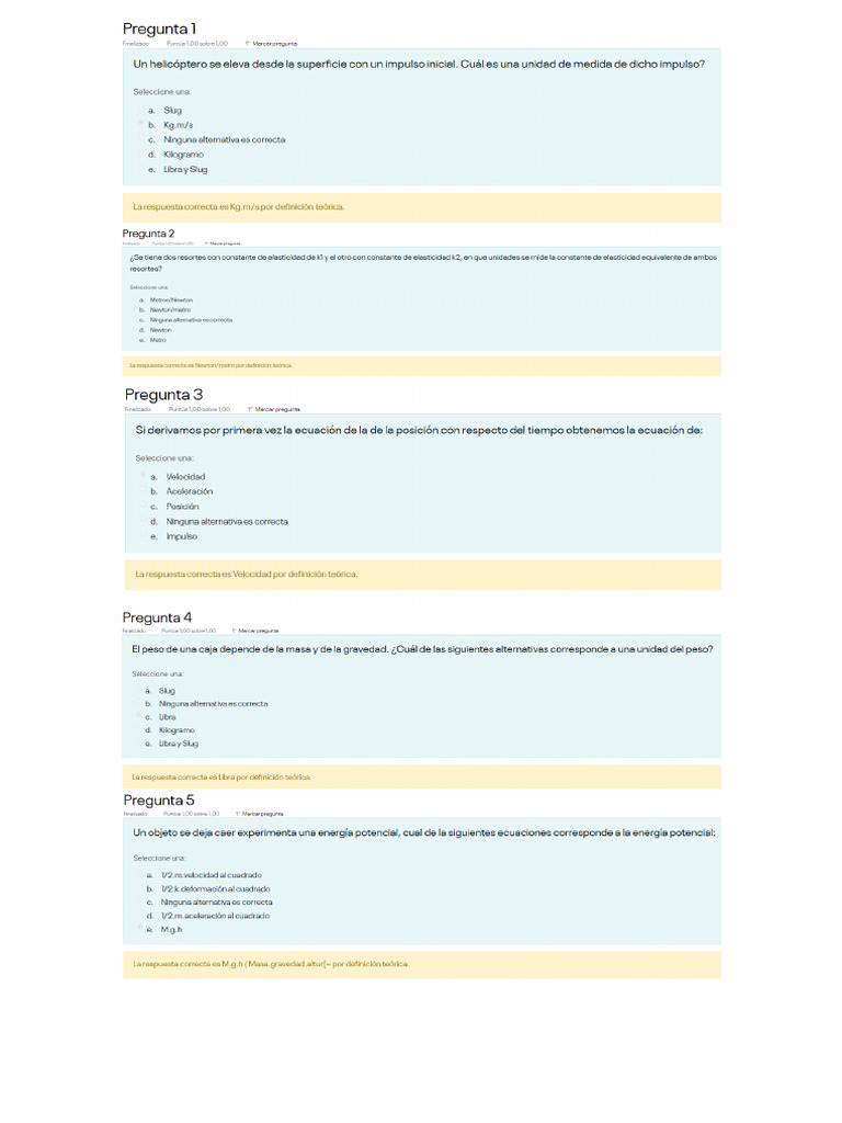Actividad Virtual 2 Dinamica | PDF