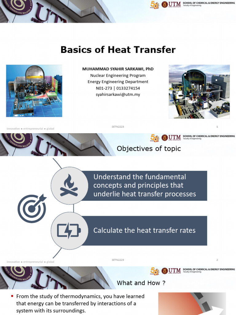 Topic 5 - Basics of Heat Transfer | PDF