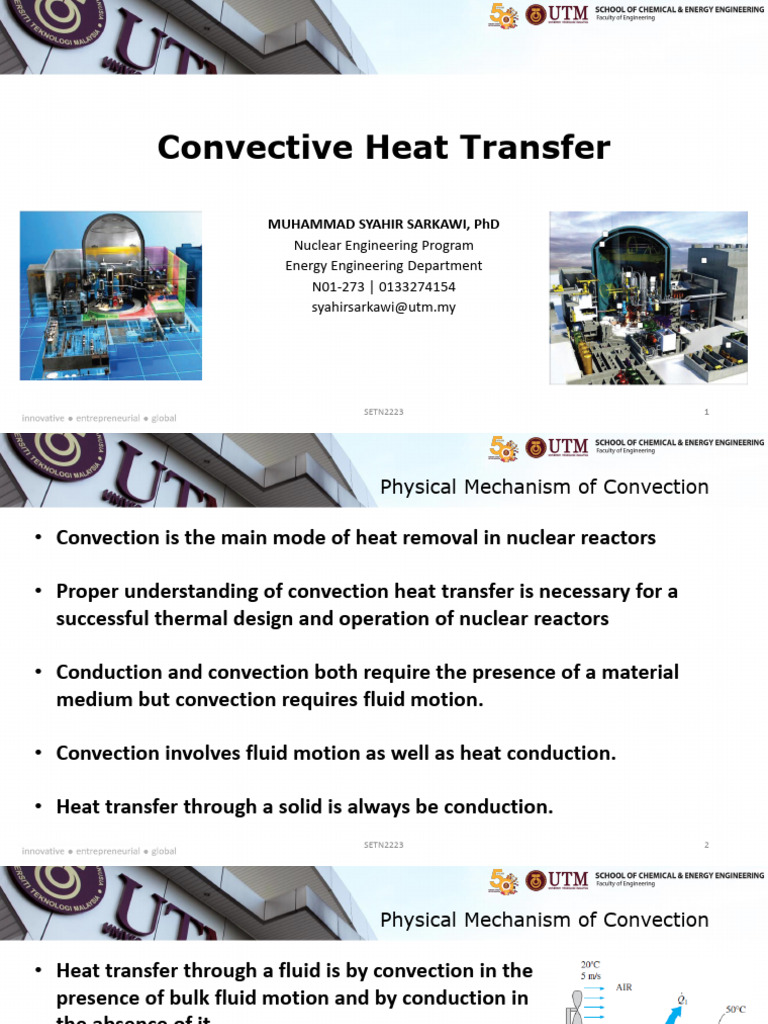 Nuclear Reactor Heat Transfer Basics | PDF
