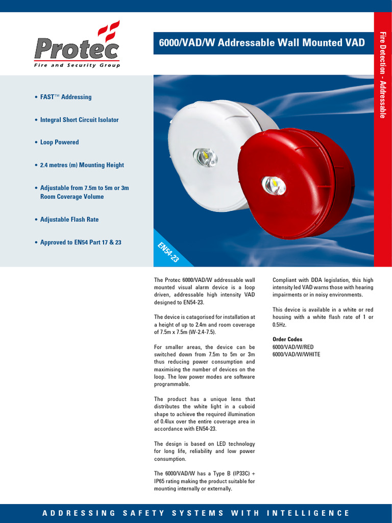 Addressable Sounder 6000-VAD-W | PDF