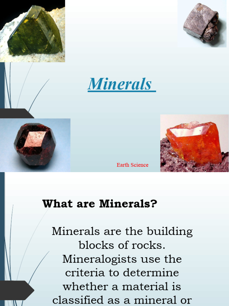 4 Minerals | PDF