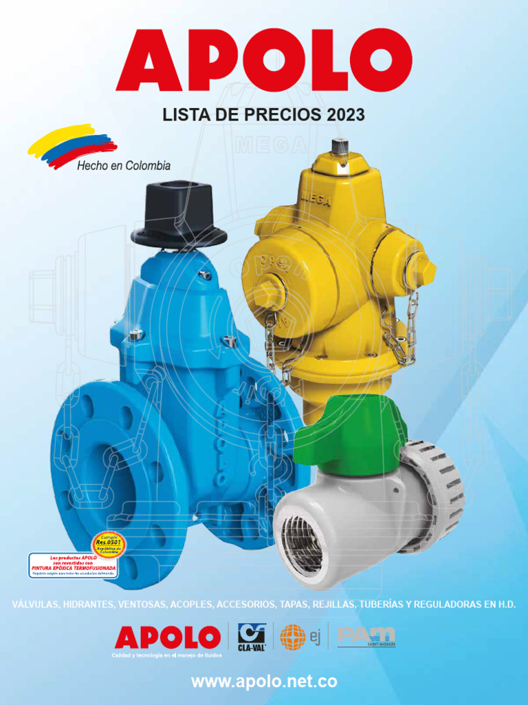 Lista de Precios Apolo 2023 Edicion 7 | PDF | Materiales | Materiales ...