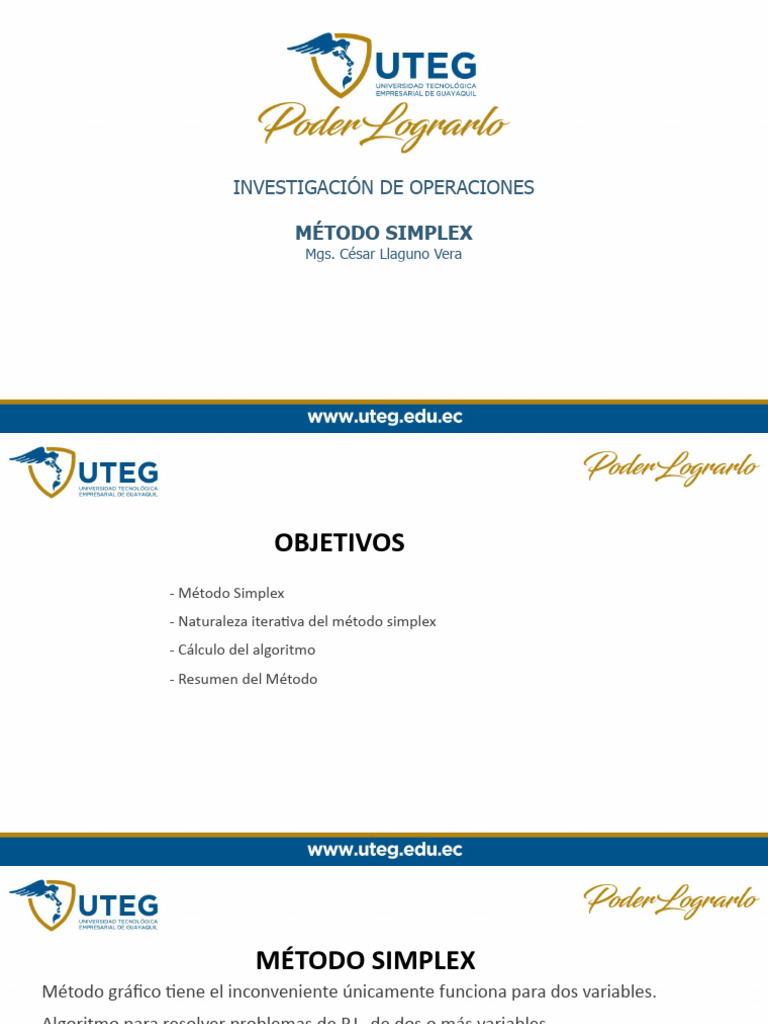 Unidad 2 Semana 3 Investigacion de Operaciones O | PDF
