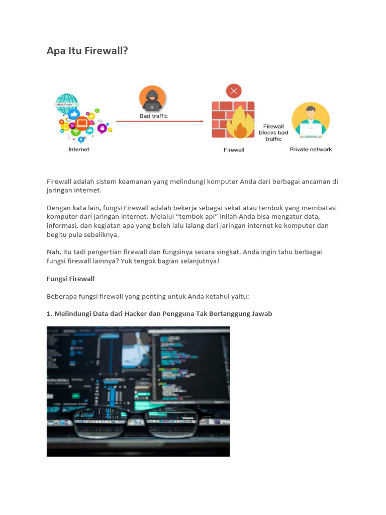 Apa Itu Firewall | PDF